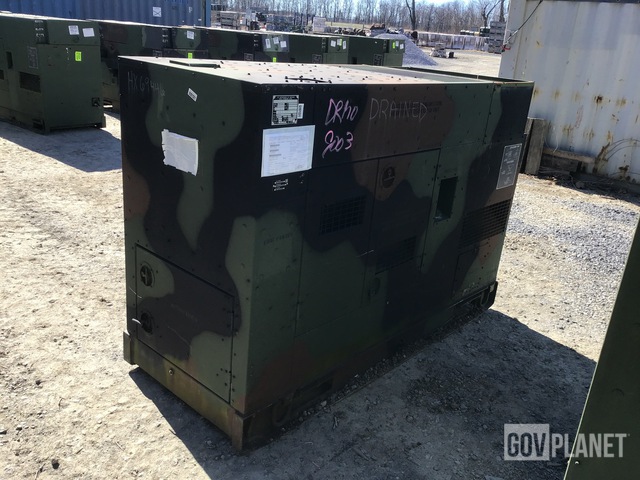 Surplus L3 MEP-806B 60kW Generator Set in Chambersburg, Pennsylvania ...