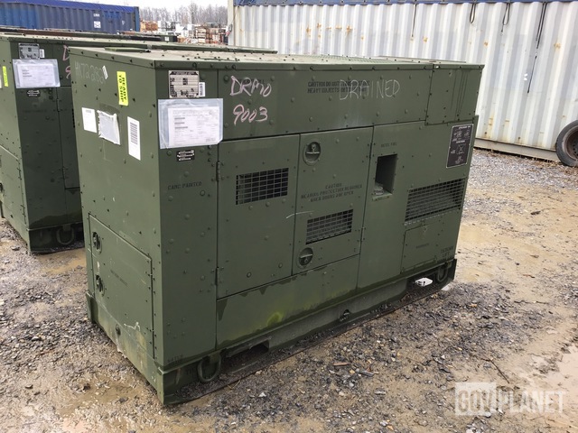 Surplus 2011 L3 MEP-806B 60kW Generator Set in Chambersburg ...