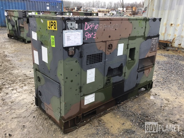Surplus 2009 L3 MEP-806B 60kW Generator Set in Chambersburg ...