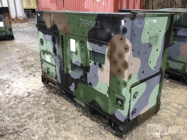 Surplus 2002 MCII MEP-806B 60kW Generator Set in Chambersburg ...
