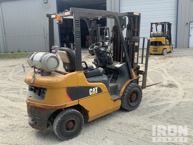 2015 Cat GP25N 4500 lb LPG Pneumatic Tire Forklift in Hardeeville ...