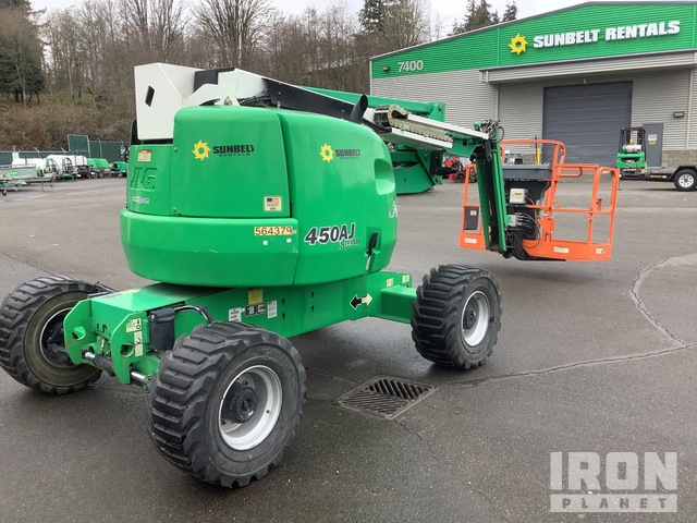 2012 JLG 450AJ 4WD Dual Fuel Articulating Boom Lift in Everett ...