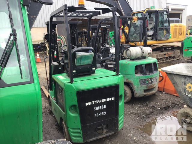 2013 Mitsubishi FBC25N2 Electric Forklift in Philadelphia, Pennsylvania ...