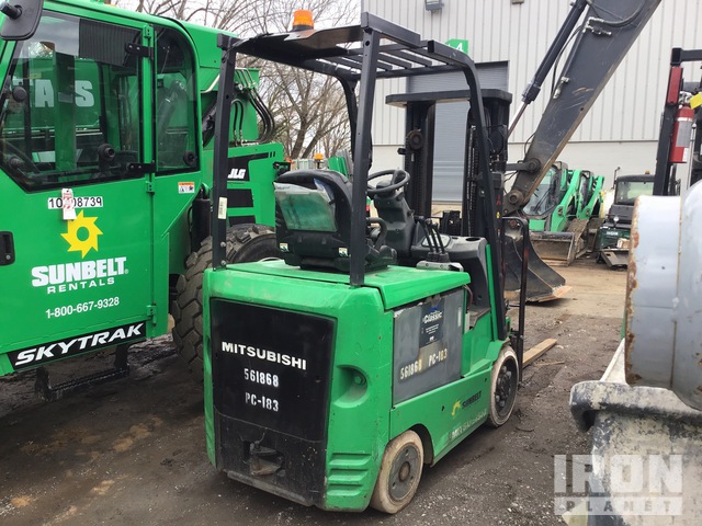 2013 Mitsubishi FBC25N2 Electric Forklift in Philadelphia, Pennsylvania ...
