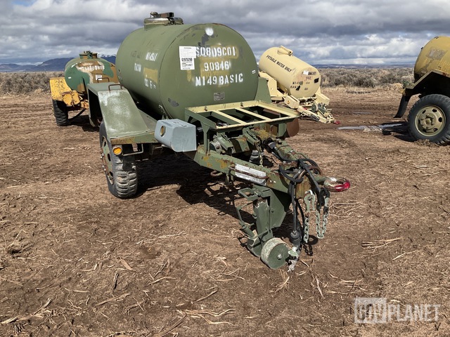 Surplus US ARMY Tank Automotive Command M149A2 Water Tank Trailer in Doyle, California, United ...