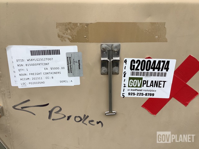 Surplus Med Union MU10-14002-PR Storage Container in Butner, North ...