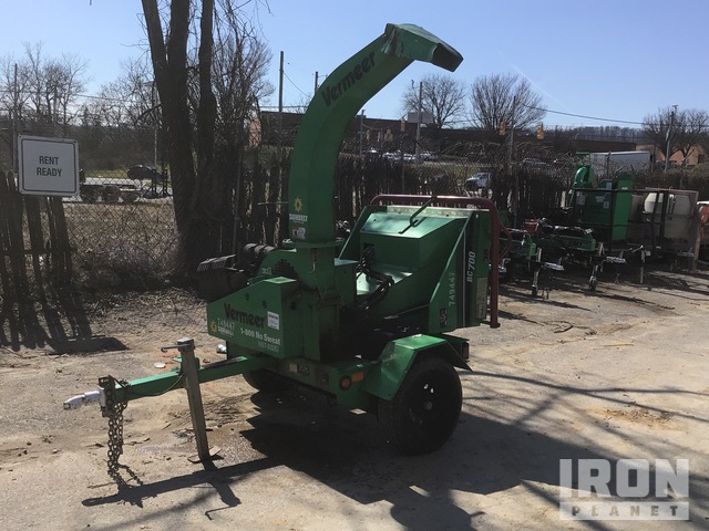 2015 Vermeer BC700XL Tow-Behind Wood Chipper in Hunt Valley, Maryland ...