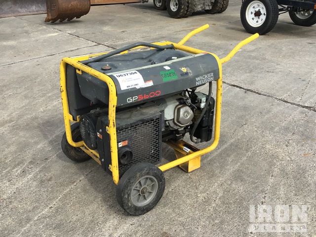 2016 Wacker Neuson GP5600A 5 kW Portable Generator Set in Baton Rouge ...