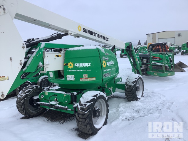 2014 JLG 600AJ 4WD Dual Fuel Articulating Boom Lift in Airway Heights ...