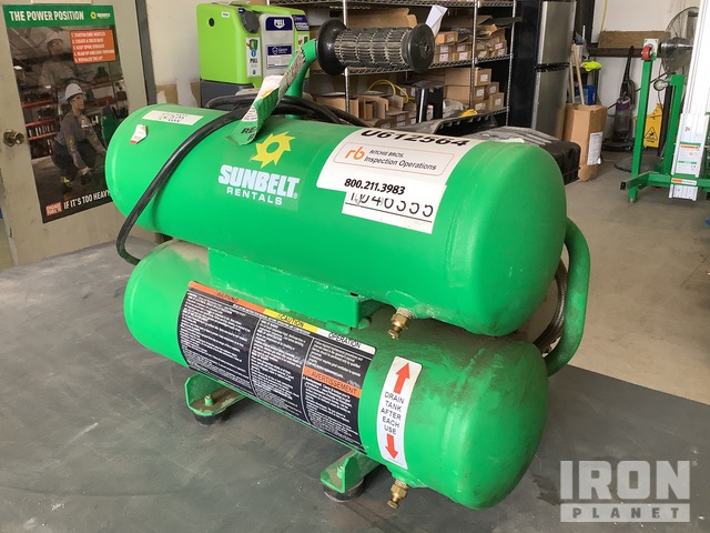 2021 Mi-T-M AM1-HE02-05SR 4.1 cfm Skid-Mounted 5 gal Air Compressor in ...