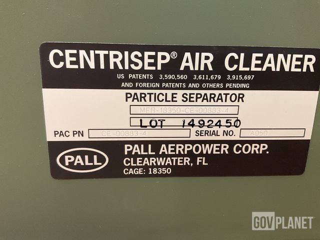 Surplus Pall Aeropower CE-00883-4 Centrisep Air Cleaner in North Las ...