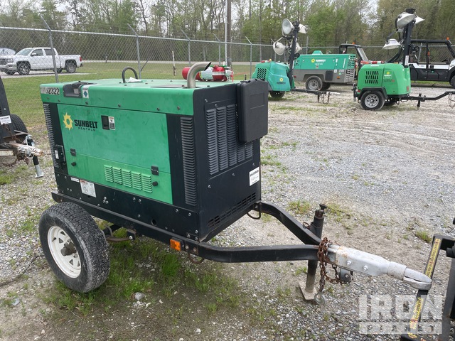2015 Miller Big Blue 400 Pro 300 A Mobile Multi-Process Engine Driven ...