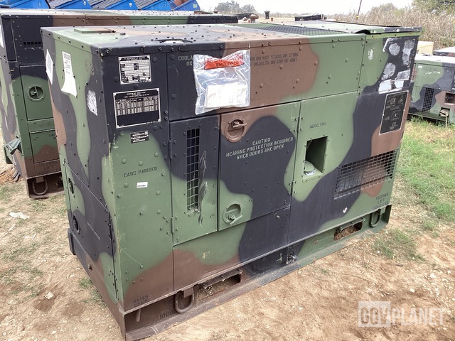 Surplus (2) 2009 L3 MEP-805B 30kW Generator Sets in Lytle, Texas ...