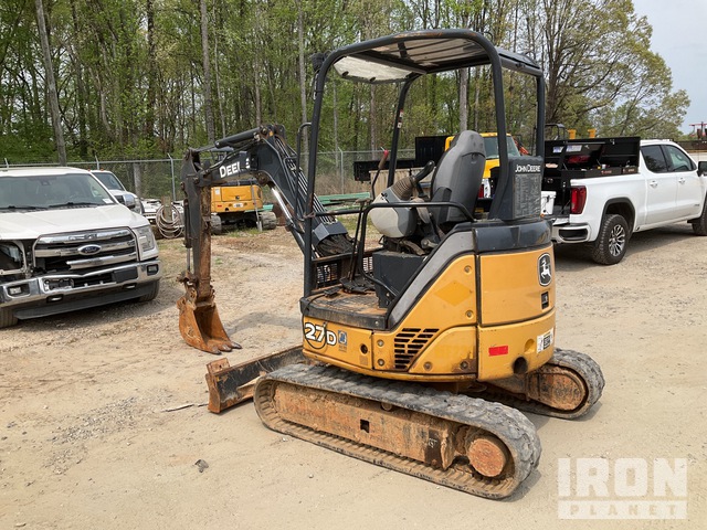 2015 John Deere 27D Mini Excavator in Kernersville, North Carolina ...