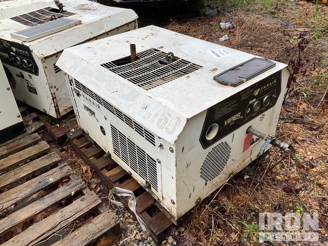 2015 (unverified) Vanair Viper 80 Skid-Mounted Air Compressor in ...