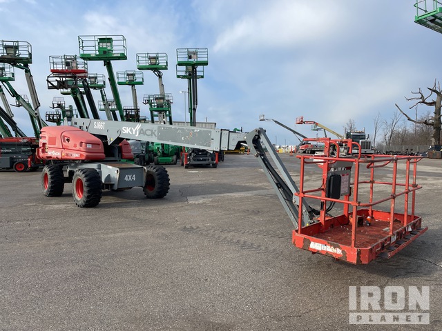 2015 (unverified) Skyjack SJ66T 4WD Diesel Telescopic Boom Lift in ...