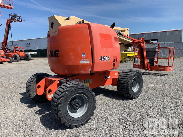 2007 JLG 450AJ Series ll 4WD Dual Fuel Articulating Boom Lift in ...
