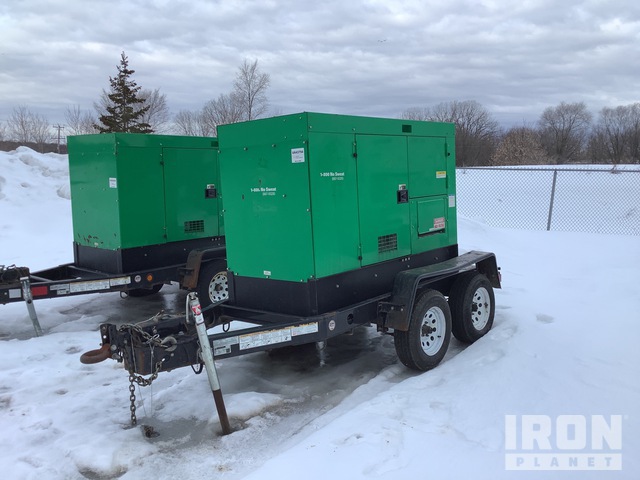 2017 Multiquip DCA45SSIU4F 45 kVA Mobile Generator Set (Inoperable) in ...