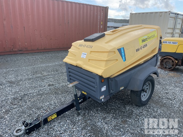 2017 Atlas Copco XAS 185 KD7 PE T4F 185 cfm Mobile Air Compressor in ...