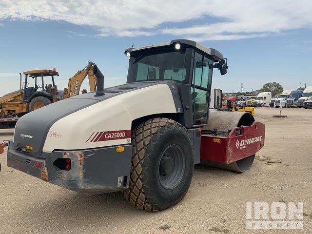 2021 Dynapac CA2500D Smooth Drum Compactor in Lake Worth, Texas, United ...