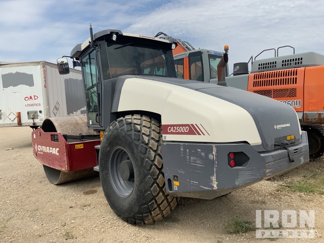2021 Dynapac CA2500D Smooth Drum Compactor in Lake Worth, Texas, United ...