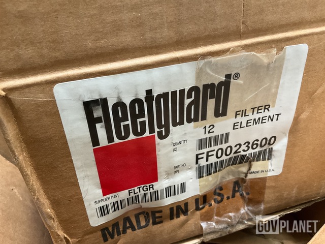 Surplus (977) Fleetguard FF236 Filter Elements in North Las Vegas ...