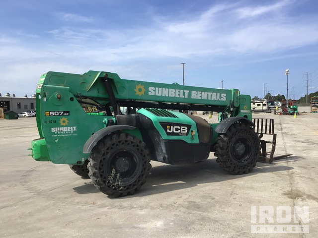 2014 JCB 507-42 Telehandler in Jacksonville, Florida, United States ...