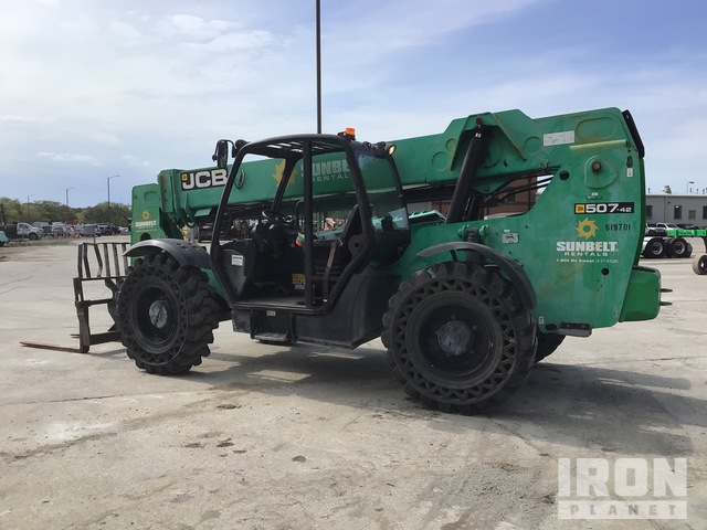 2014 JCB 507-42 Telehandler in Jacksonville, Florida, United States ...