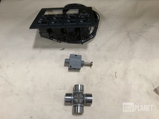 Surplus (10) Air Interlock Valves, (9) Universal Joints, (1) Dash Panel ...