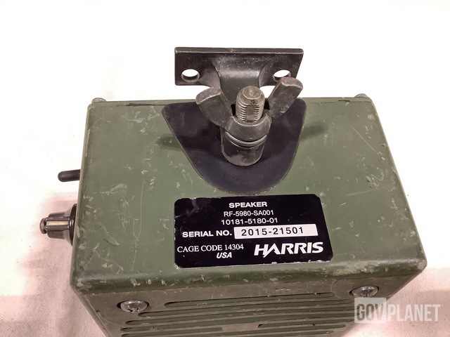 Surplus (4) Harris RF-5980-SA001 Speakers in Chambersburg, Pennsylvania ...