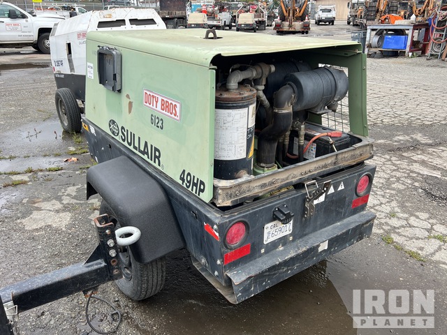 2010 Sullair 49HPBDPQ Mobile Air Compressor in Norwalk, California ...