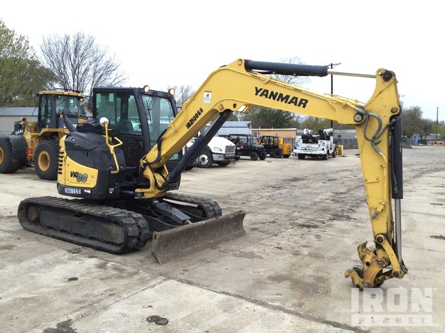 2016 (unverified) Yanmar ViO80-1A Mini Excavator in McKinney, Texas ...