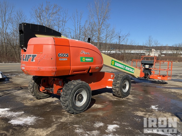 2007 JLG 600S 4WD Diesel Telescopic Boom Lift - Factory Reconditioned ...