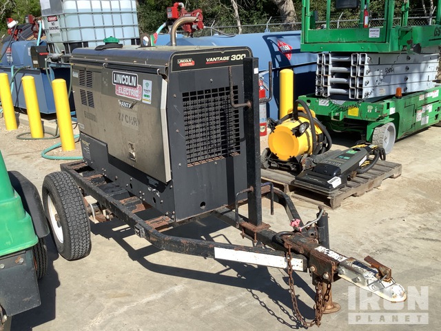 2013 Lincoln Vantage 300 Mobile Multi-Process Engine Driven Welder in ...