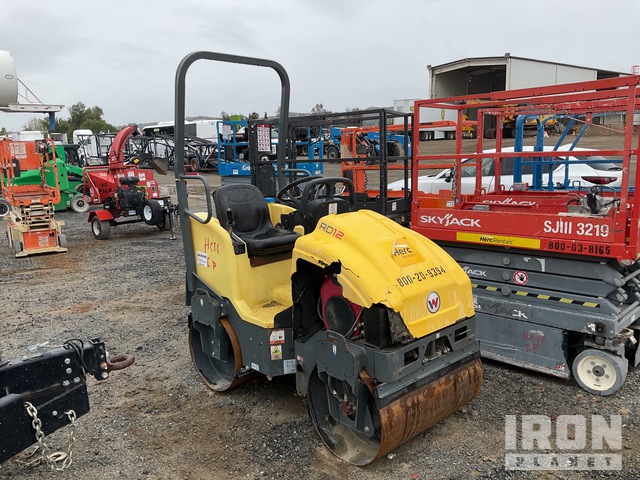 2018 Wacker Neuson Roller RD12A Double Drum Roller in Perris ...