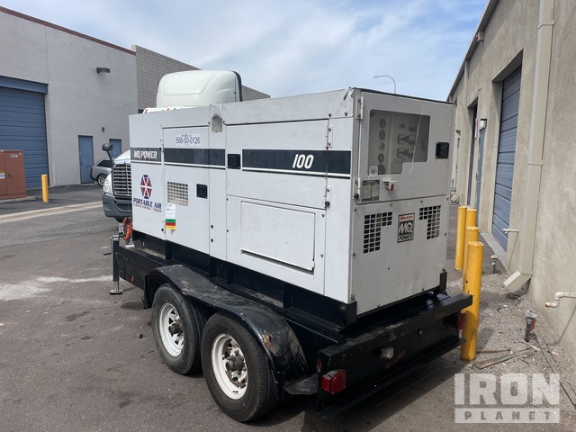 2012 (unverified) Multiquip DCA-100SSVU 100 kVA Mobile Generator Set in ...