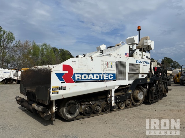 2018 Roadtec RP-175E Track Asphalt Paver in Charlotte, North Carolina ...