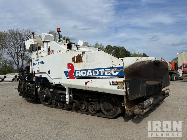 2018 Roadtec RP-175E Track Asphalt Paver in Charlotte, North Carolina ...