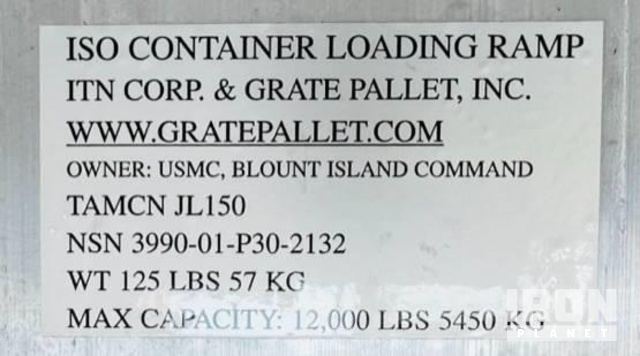 Aluminum ISO 12000 lb Loading Ramp in Gainesville, Florida, United ...