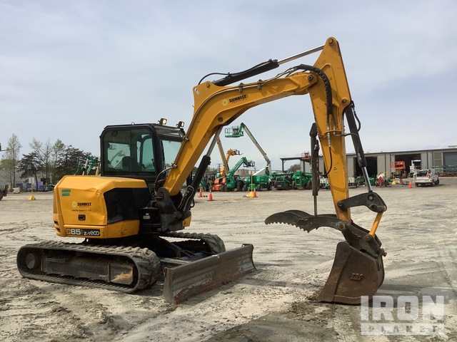 2016 JCB 85Z-1 Mini Excavator in Spartanburg, South Carolina, United ...