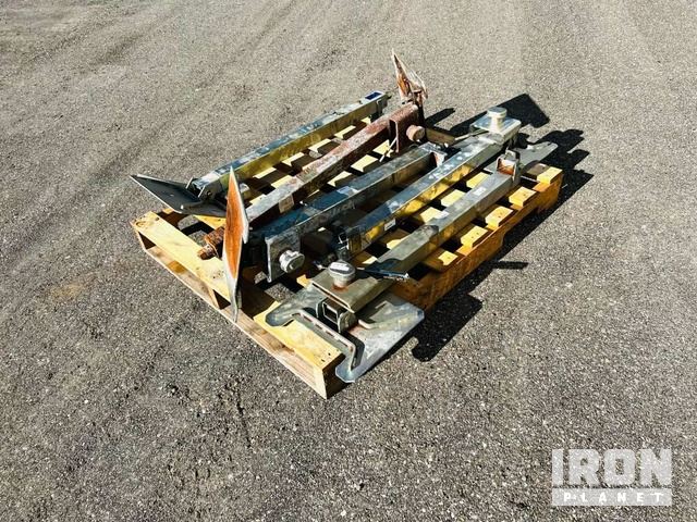 Set of (5) ISO Shipping Container Twist Lock Leveling Jacks in ...