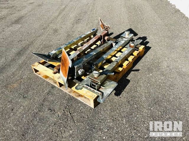 Set of (5) ISO Shipping Container Twist Lock Leveling Jacks in ...