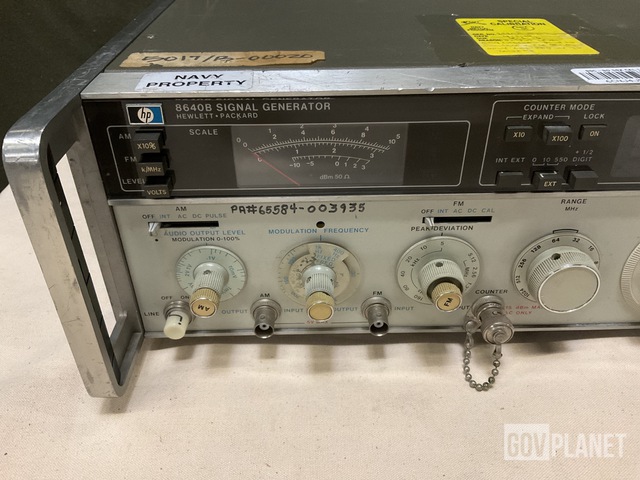 Surplus HP 8640B Signal Generator in North Las Vegas, Nevada, United ...