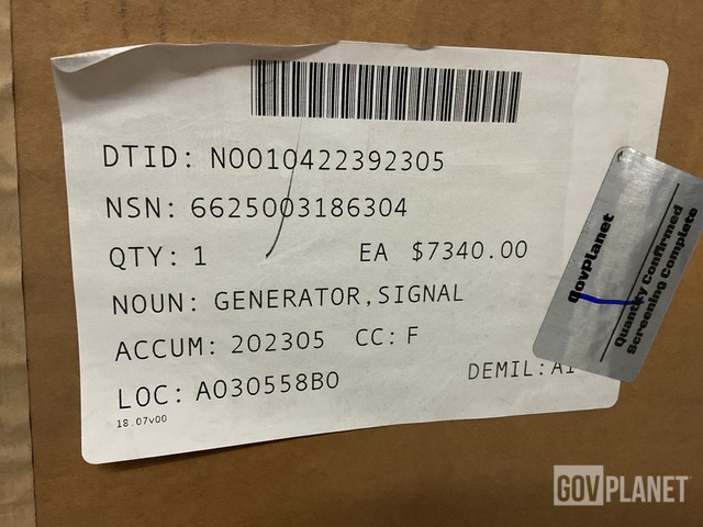 Surplus HP 8640B Signal Generator in North Las Vegas, Nevada, United ...