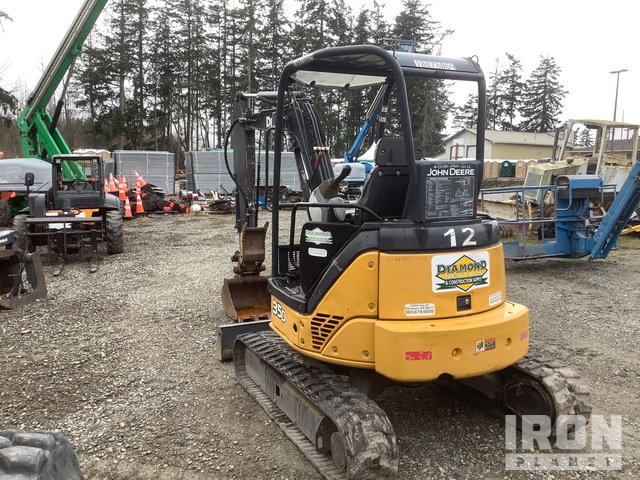 2012 John Deere 35D Mini Excavator in Oak Harbor, Washington, United ...
