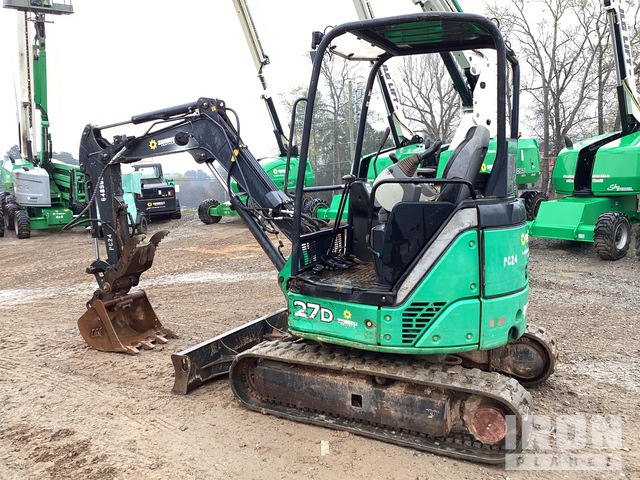 2014 John Deere 27D Mini Excavator in Cumming, Georgia, United States ...