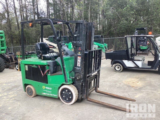 2015 Mitsubishi FBC25N 4450 lb 4x2 Electric Forklift in Charleston ...