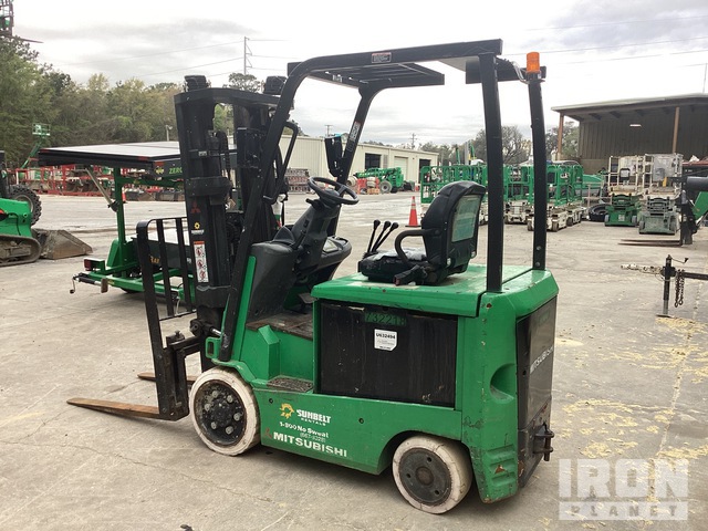 2015 Mitsubishi FBC25N 4450 lb 4x2 Electric Forklift in Charleston ...