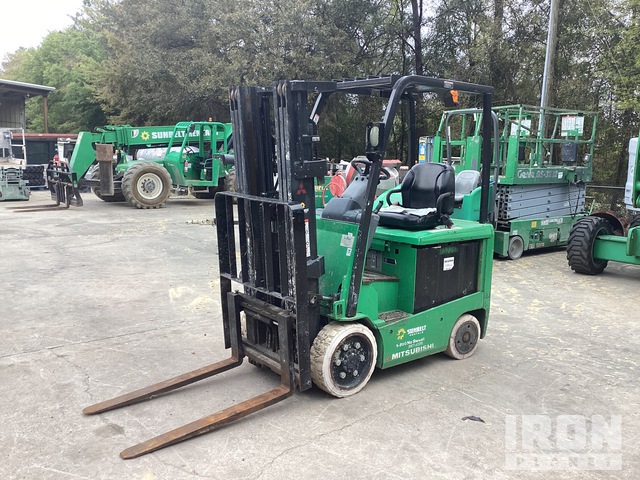 2015 Mitsubishi FBC25N 4450 lb 4x2 Electric Forklift in Charleston ...