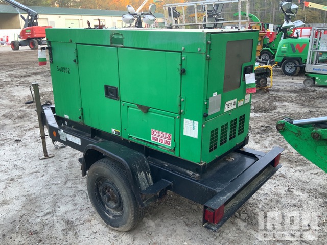 2012 Multiquip DCA-25SSIU3 25 kVA Mobile Generator Set in Hardeeville ...